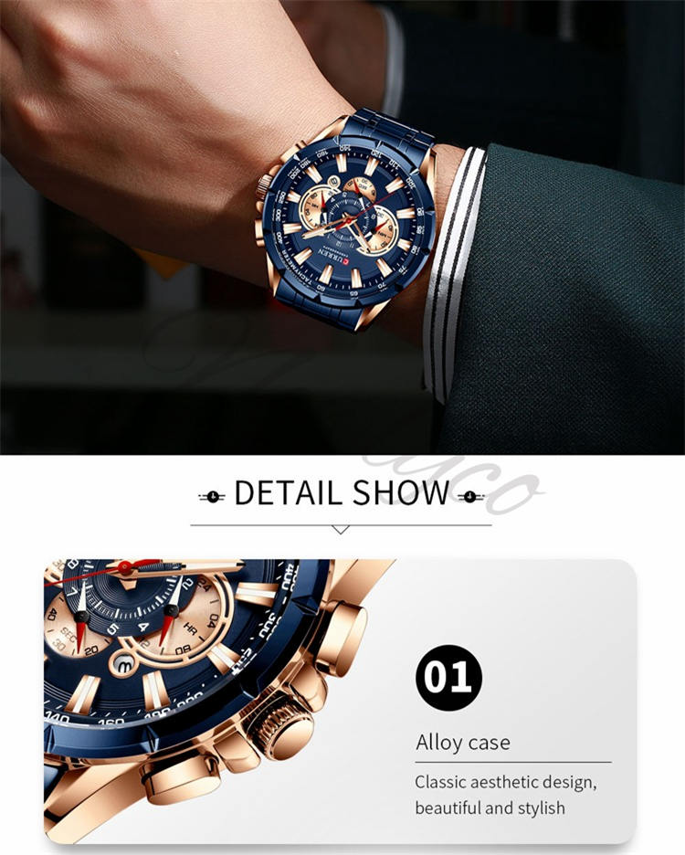 Mens's Business Watch - C/MW73 - Newlyco online shopping